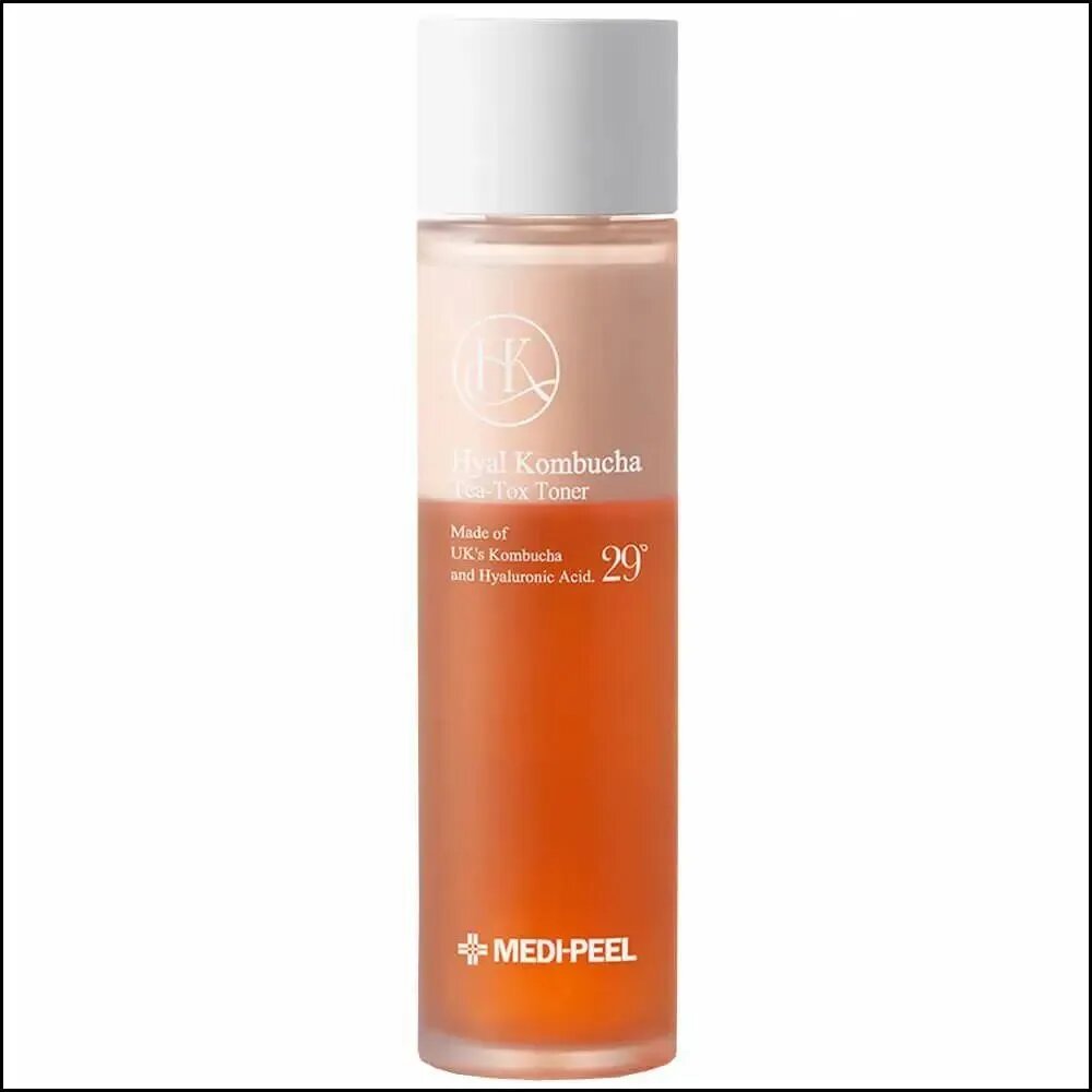 Двухфазный тонер с 70% комбучи и церамидами Medi-Peel Hyal Kombucha Tea-Tox Toner