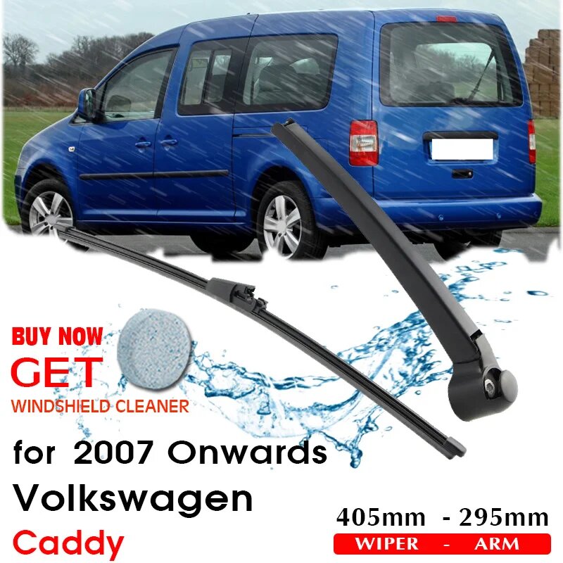 Задний дворник BROSHOO для Volkswagen Caddy Hatchback (2007-) 405 мм, аксессуар Single rear wiper