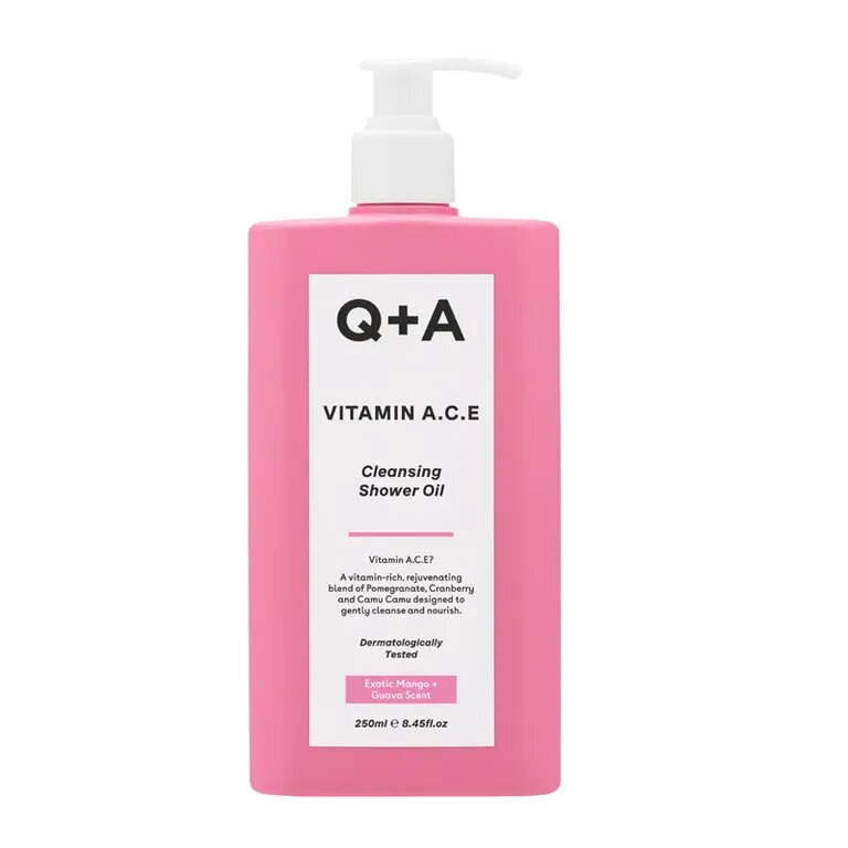 Q+A Масло для душа VITAMIN A.C.E 250 мл 250 гр