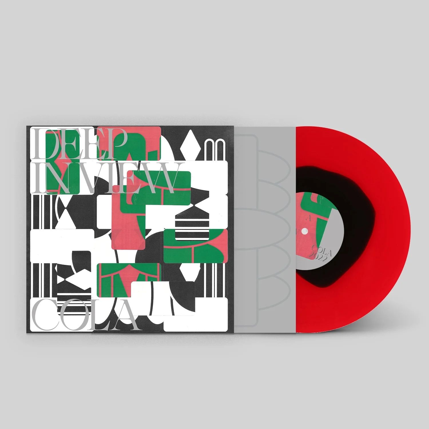 Виниловая пластинка Cola - Deep In View (LP, 2022, Fire Talk) black & transparent red