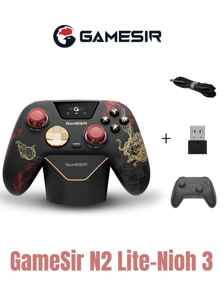 GameSir Nova 2 Lite Беспроводной геймпад GameSir N2 Lite Звездочёт коллаборация Nioh 3