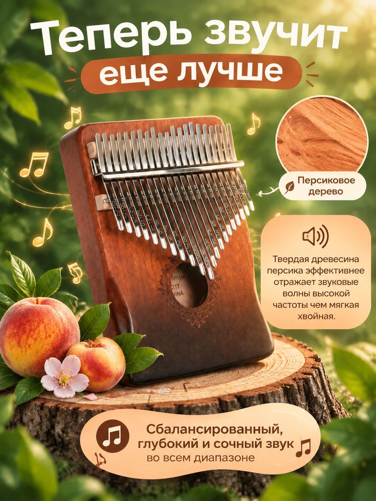 Калимба 21 нота — фото 1