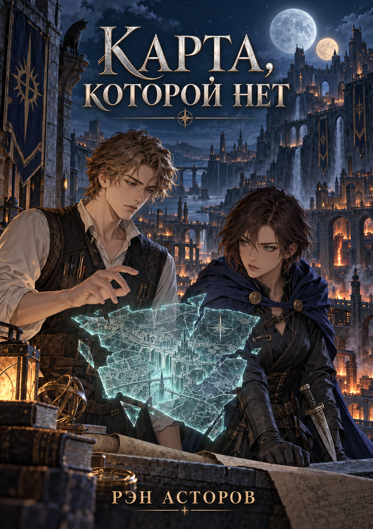 Карта, которой нет, Рэн Асторов, электронная книга, PDF
