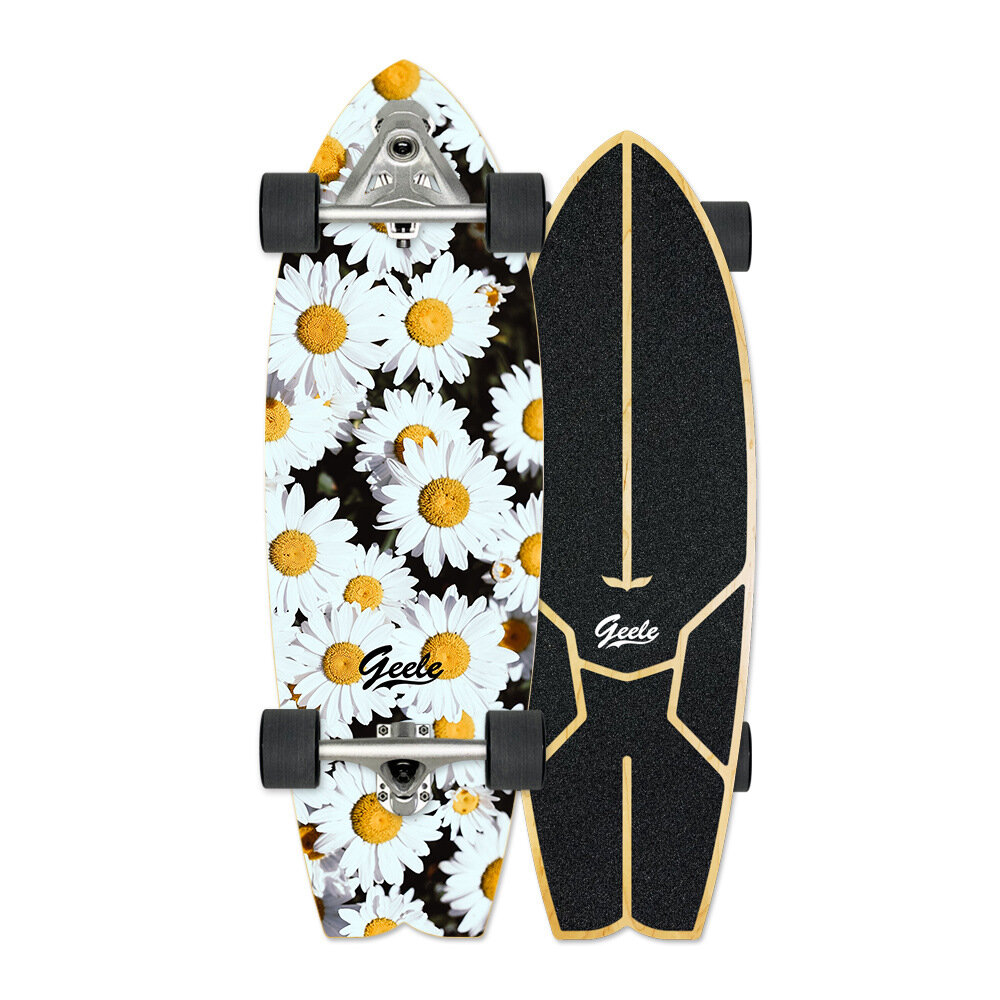 Серфборд Geele Carver Yow Land Surfboard CX7 2-го поколения, модернизированный, для симулятора катания на лыжах, 31 дюйм (педали не требуются)