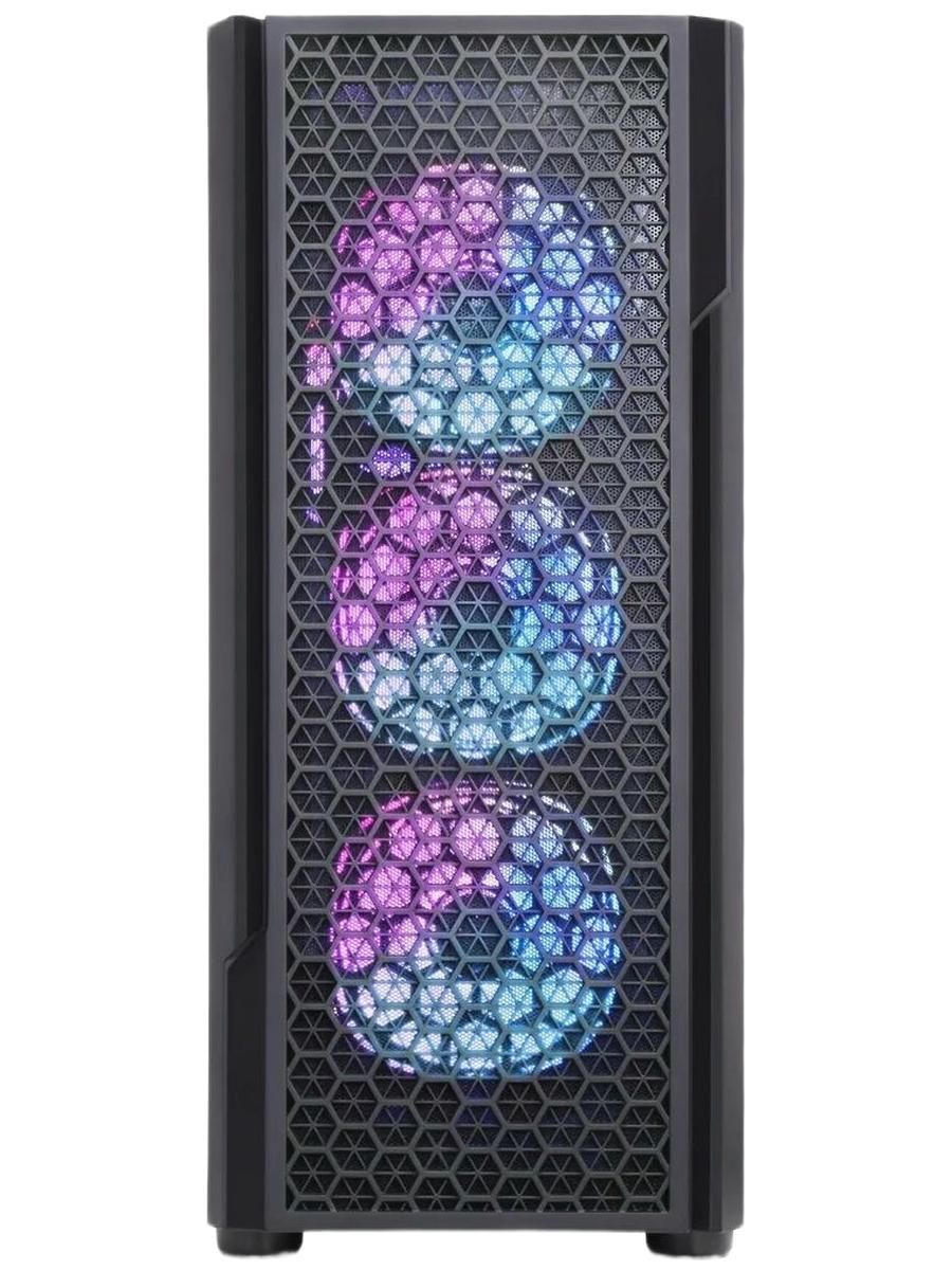Корпус Accord 3312 черный без БП ATX 2xUSB2.0 1xUSB3.0 audio bott PSU