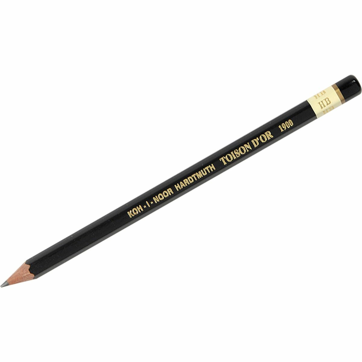 Карандаш чернографитный Koh-I-Noor Toison D'or 1900 (НВ, заточенный) (19000HB00509), 12шт.