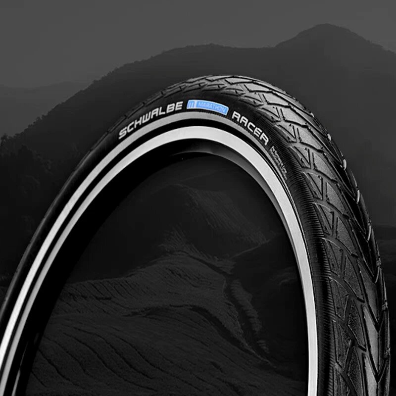 Шина Schwalbe Marathon Racer 20x1.5 для велосипеда с прочным протектором - 1 шт