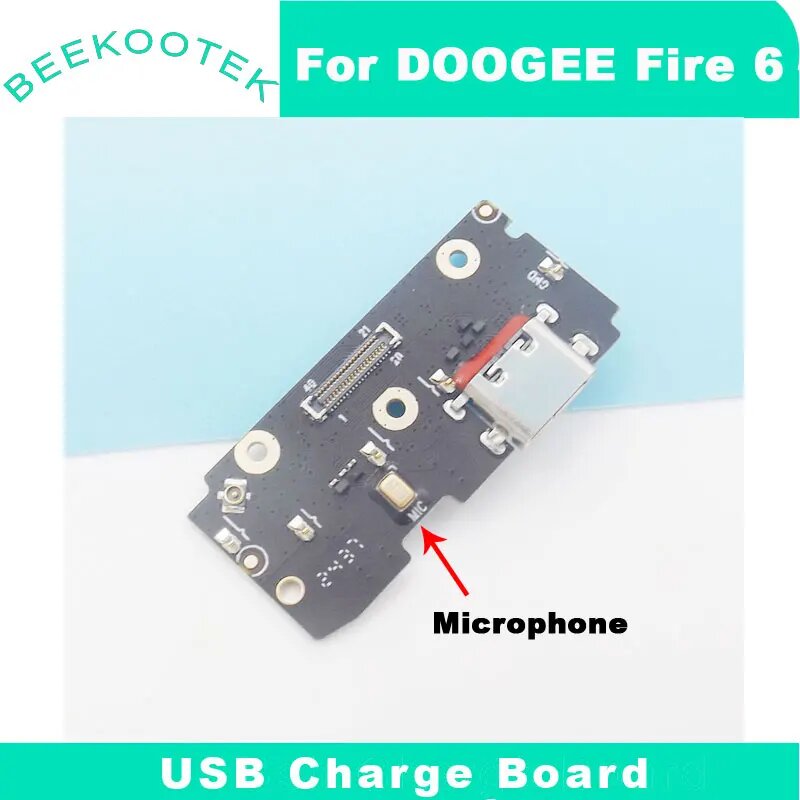 USB-плата DOOGEE Fire 6, док-станция для зарядки, порт для зарядки, плата с микрофонным модулем для смартфона DOOGEE Fire 6