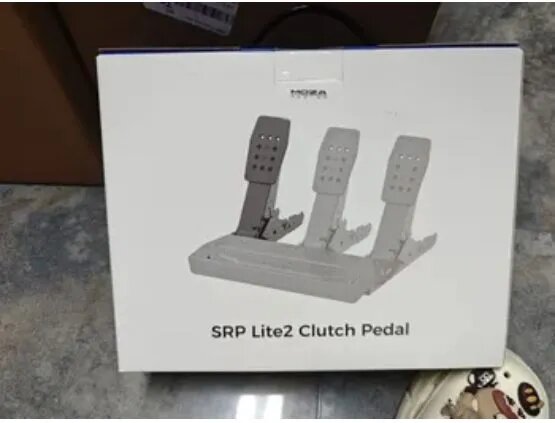 MOZA SRP Lite2 одиночная педаль сцепления, USB подключение, высокая точность, металлическая конструкция, апгрейд комплекта педалей симрейсинга