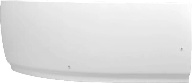 Экран под ванну Aquanet Capri 155532 R пластиковый, белый, правый, округлый