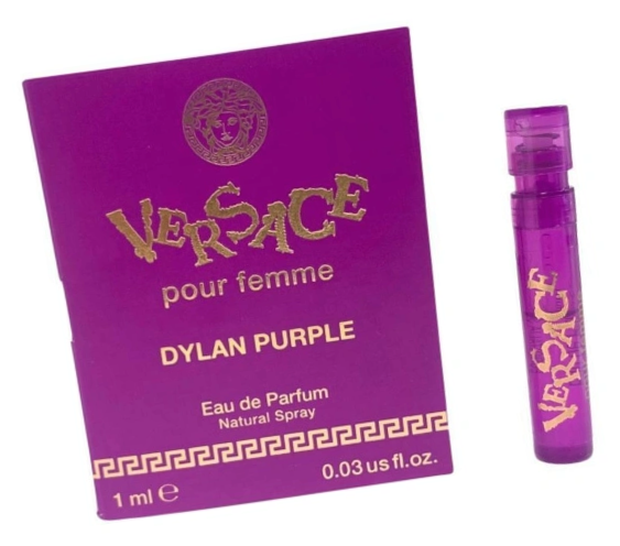 Женская парфюмерная вода Дилан Перпл 1 мл сэмпл - Versace Dylan Purple Фиолетовый
