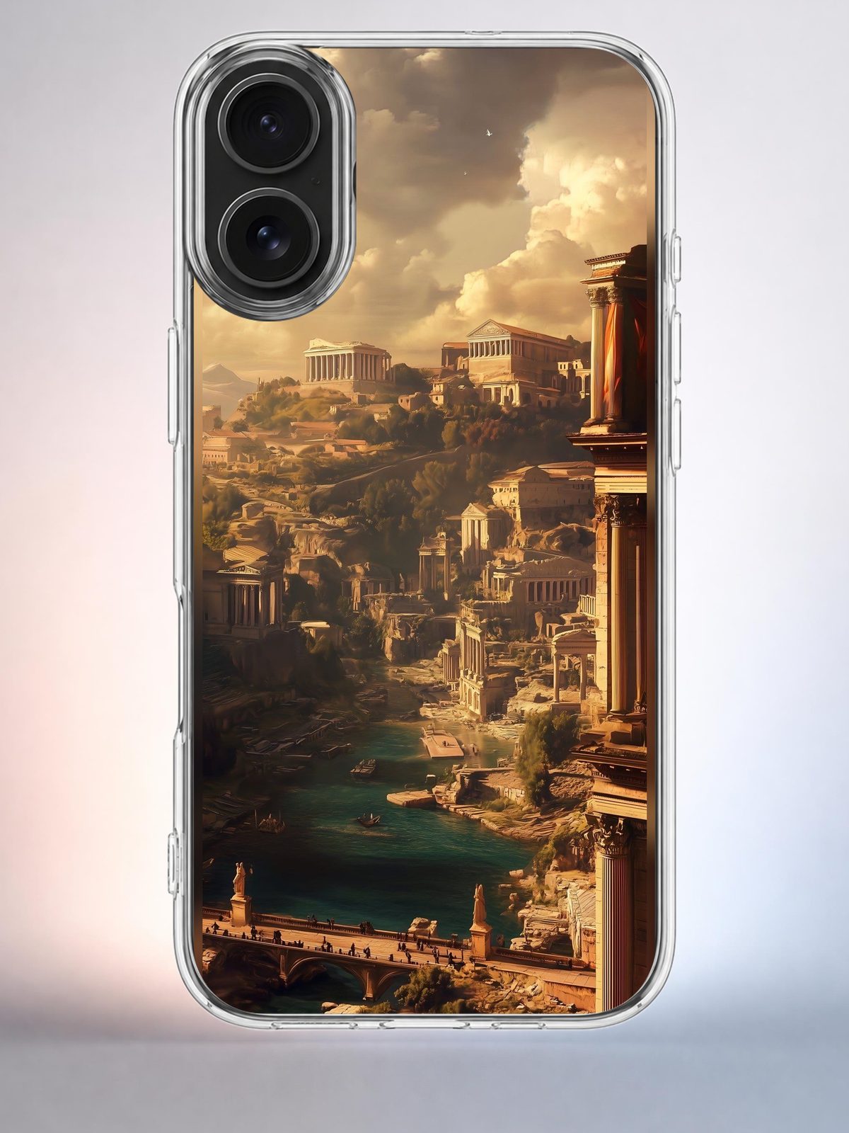 Чехол iPhone 16 Древняя Греция Y2K Indie Sleaze