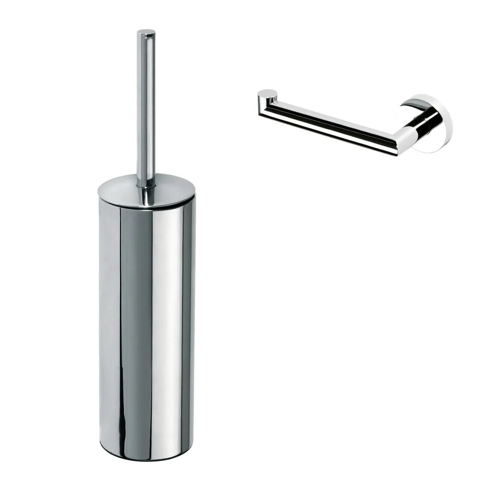 Набор Держатель Bemeta Omega 104212032 L, chrome / Ершик Bemeta Omega 102313067