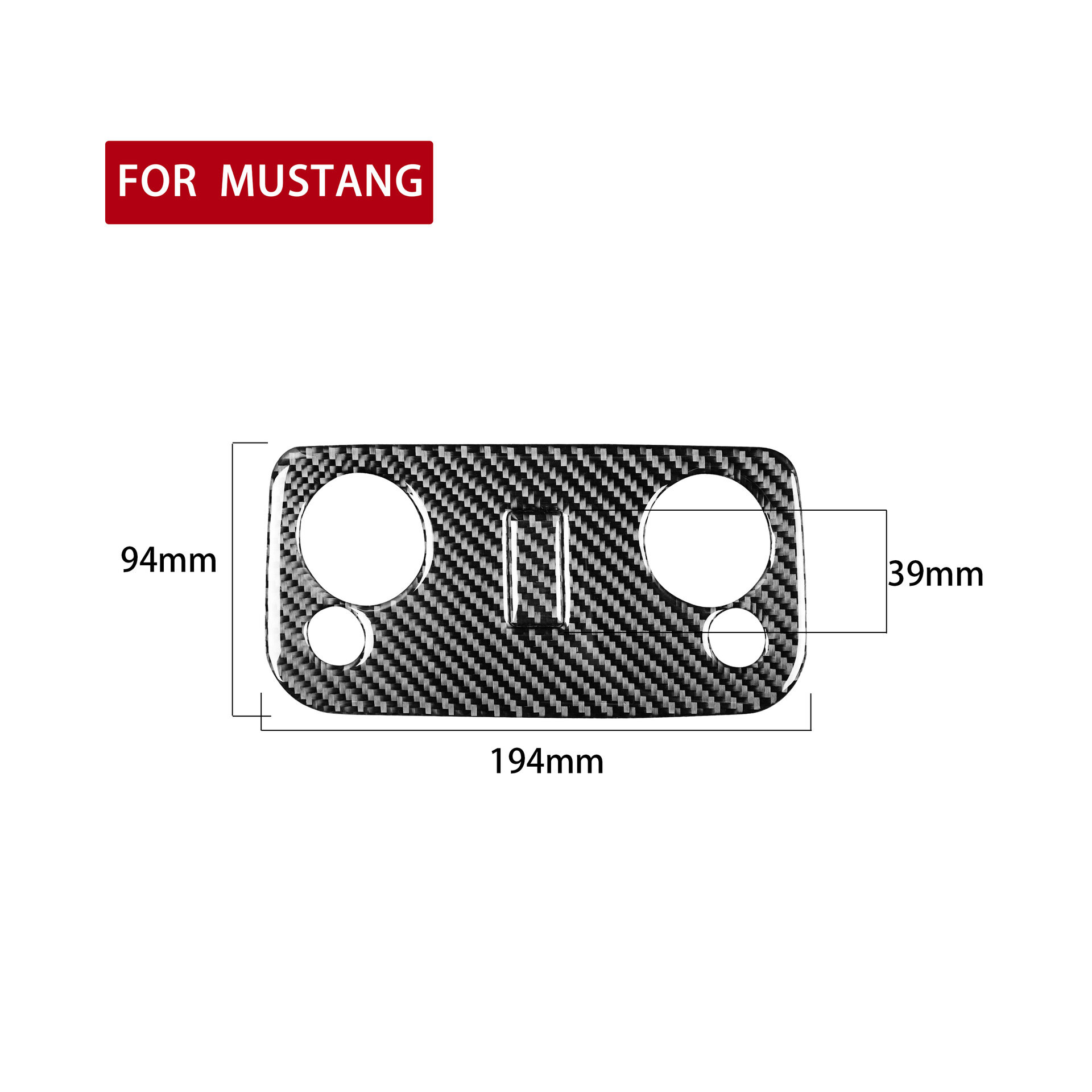 Ford Mustang 2005-2013 Набор подсветки приборной панели 2 шт для улучшения салона