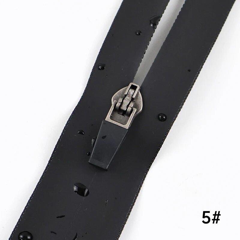 Невидимая нейлоновая молния Meetee 2/5/8/10 м Black-No5, 10M Zip 10P Sliders