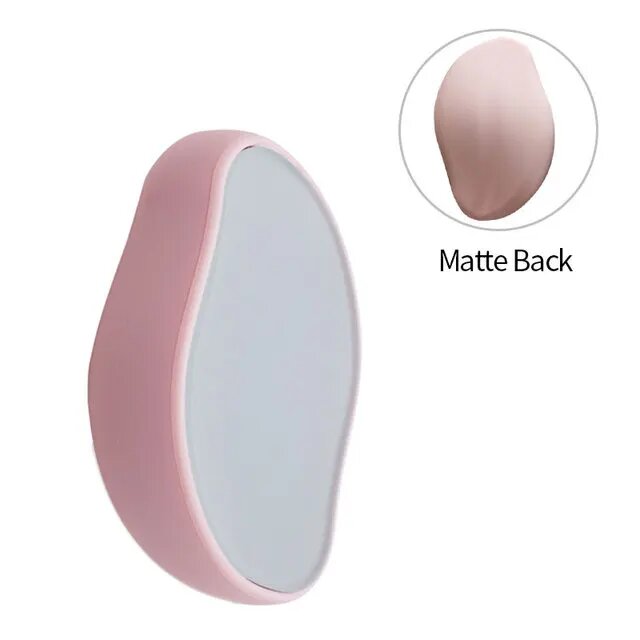 Кристальный ластик для волос Matte Pink