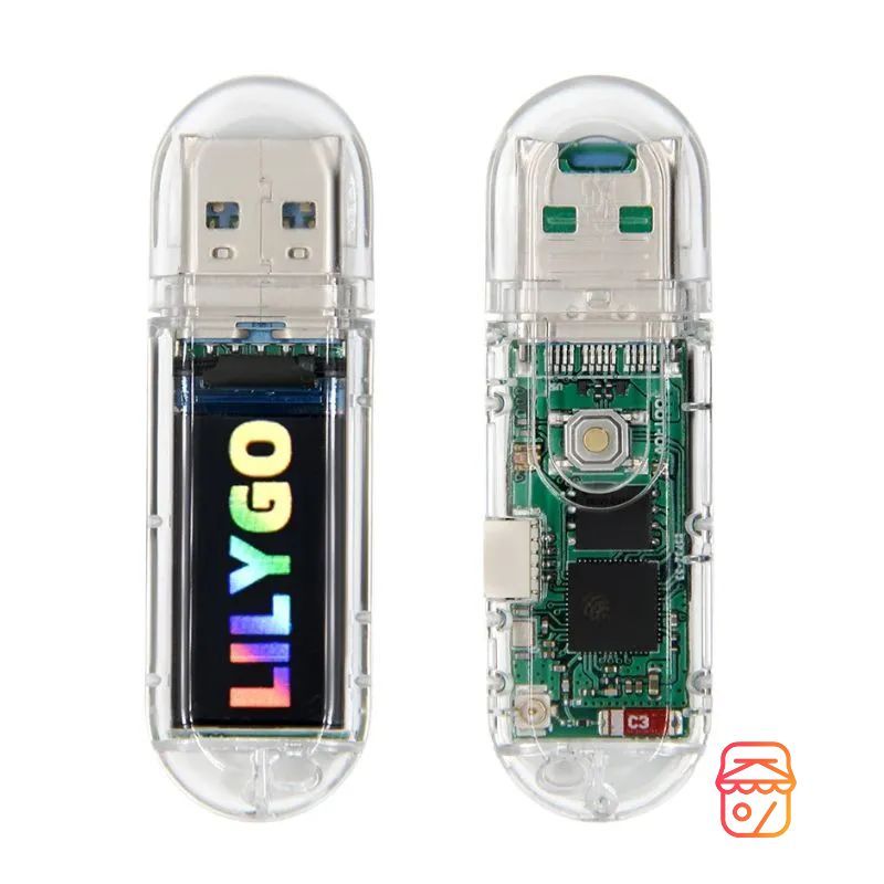 LILYGO T-Dongle-S3 0,96-дюймовый ЖК-дисплей Поддержка WiFi Bluetooth