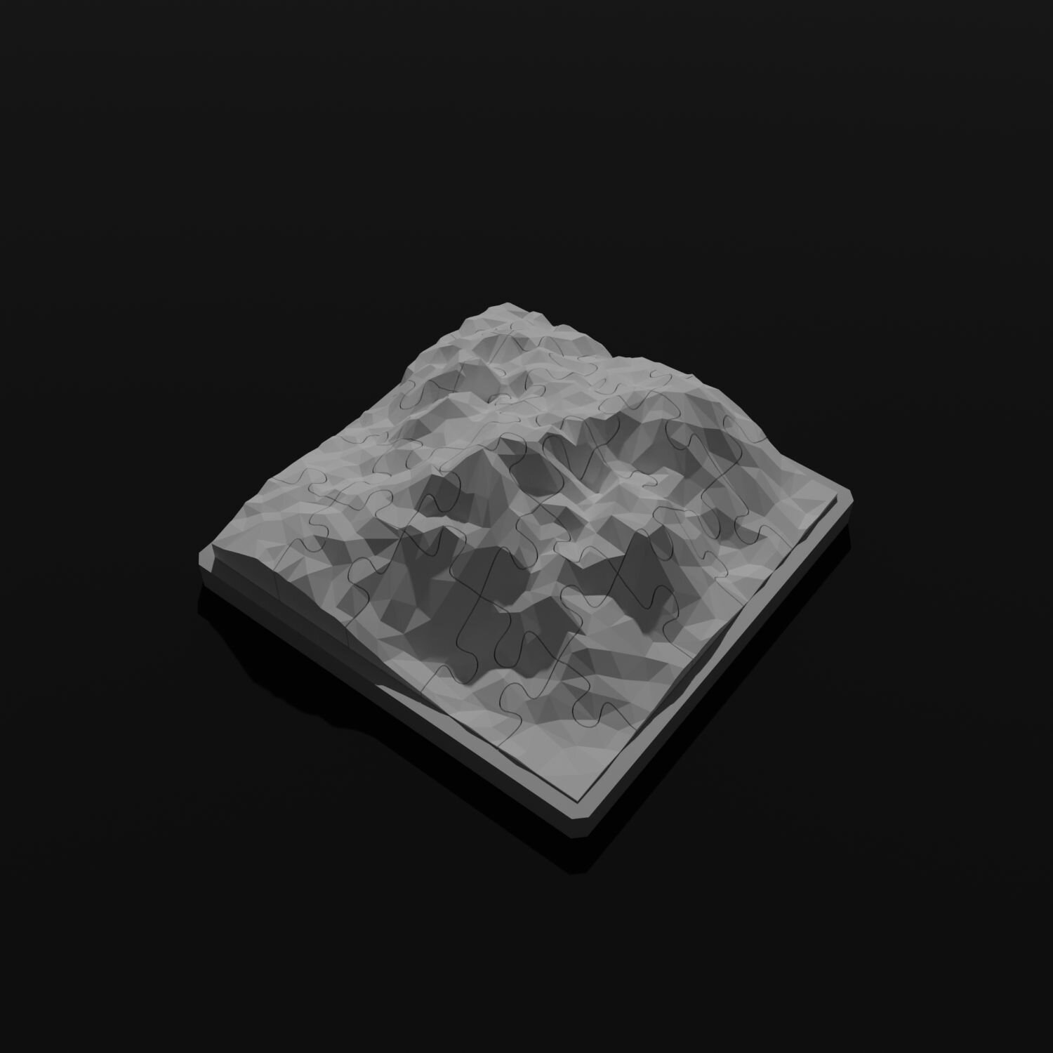 3D-пазл сборный геометрический, PLA, 3D-печать, арт. PZ-PUZ-PR-71525