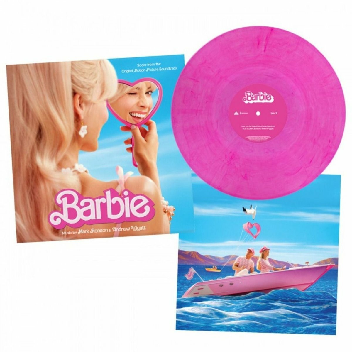 Виниловая пластинка Mark Ronson, Andrew Wyatt - Barbie, Vinyl, LP, Limited Edition, Neon Barbie Pink /> New