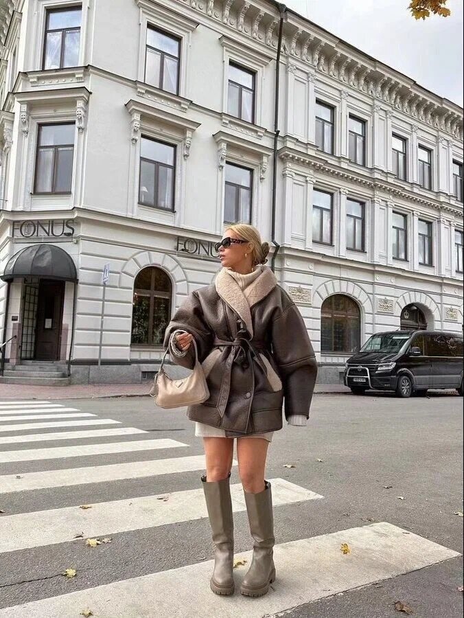 Куртка , размер 42, beige — фото 1