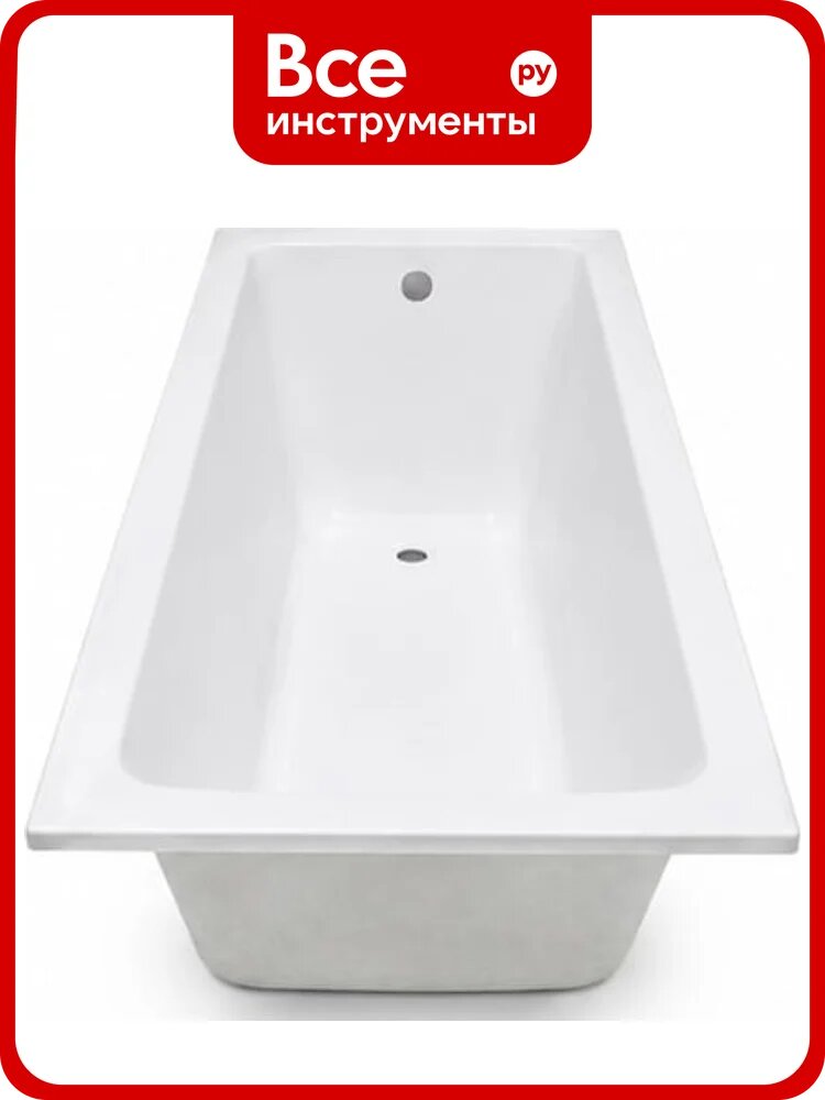Ванна акриловая Runo Риф 4008 150х70х45 00-00005375