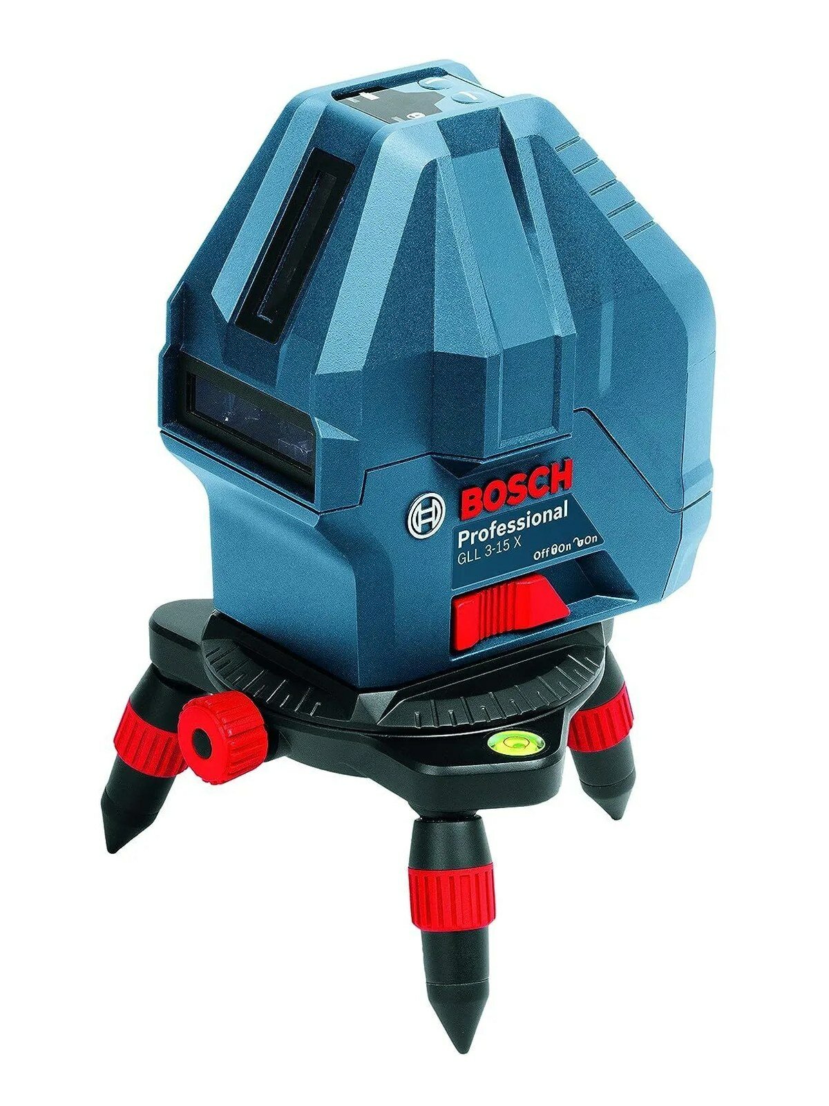 Лазерный уровень/нивелир Bosch GLL 3-15 X, (3 линии, красный луч), 0601063M00