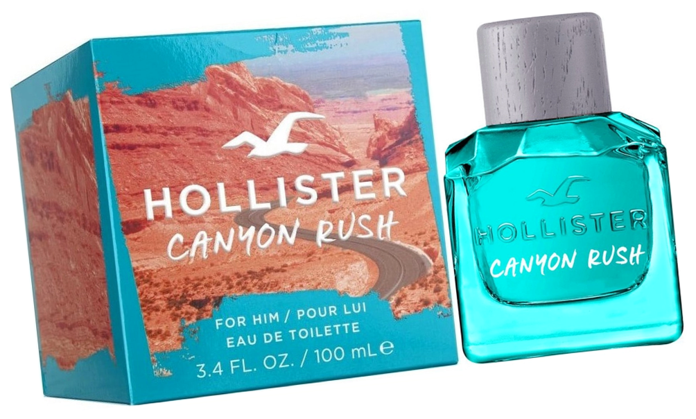 Туалетная вода Hollister Canyon Rush For Him 2 миниатюра / Пробник парфюма Холистер Каньон Раш Фо Хим / Сэмпл аромата