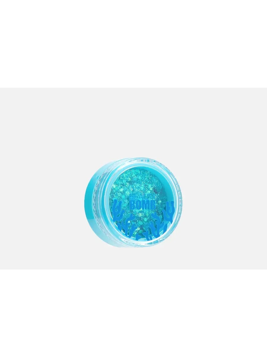 #Beauty Bomb Shimmy Yarr Глиттер для лица 6г 02, Ocean jewel#