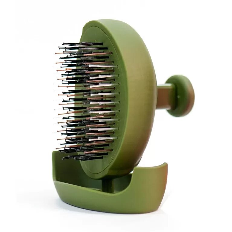 S-Heart-S Расческа Scalp Brush Animaux для домашних питомцев (оливковый) 1 шт