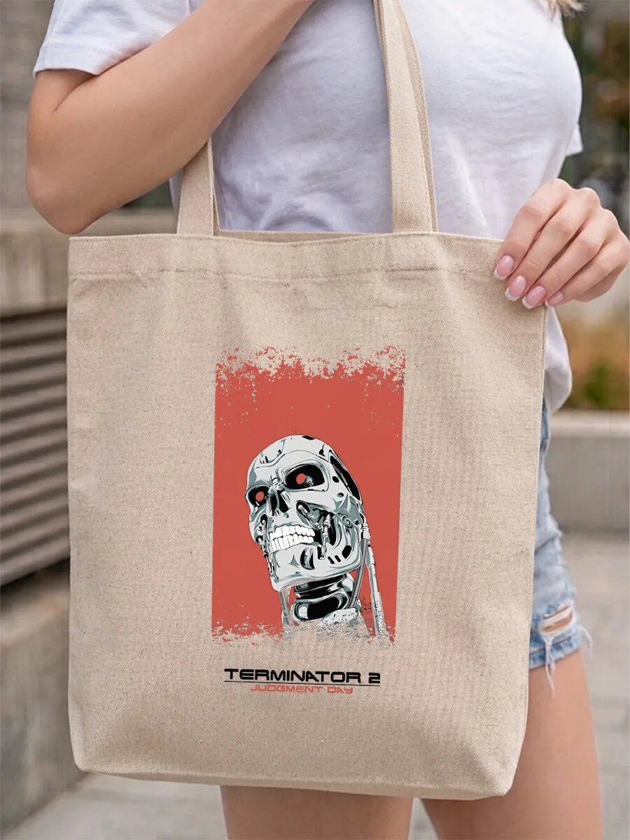 Сумка шоппер PRINTSHOT, фактура рельефная, бежевый
