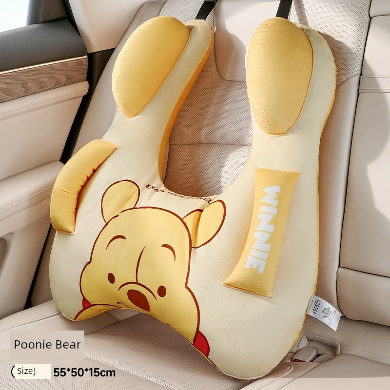 Подушка-шейный воротник Winnie the Pooh U-образной формы для детей и взрослых, дизейн-тематическая поддержка сна с