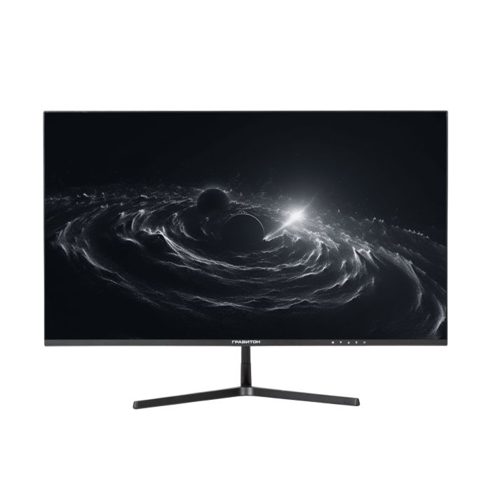 Монитор Гравитон МН27Б 27" FHD (1920 x 1080) IPS, 5мс, 300 CD, CR 1000:1, 178/178, 2xHDMI, 2xUSB 2.0A, 1xUSB-C (65W), Vesa75x75, Sperkers(2x3), Tilt, Внешний блок питания, черный