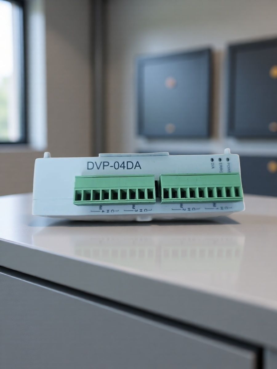Модуль аналогового вывода: 4AO, 12bit, 24V DC , with RS485, SLIM