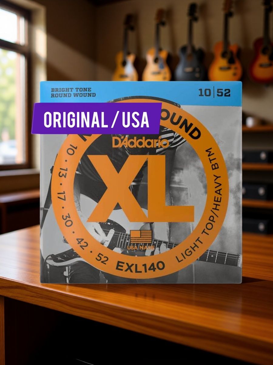 D'Addario EXL140 - Струны для электрогитары (10-52)