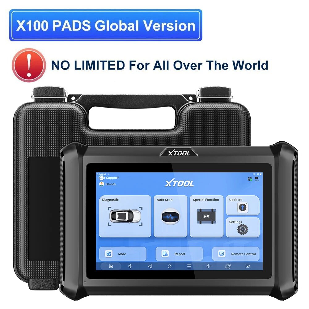 XTOOL X100 PADS Global Version - автосканер