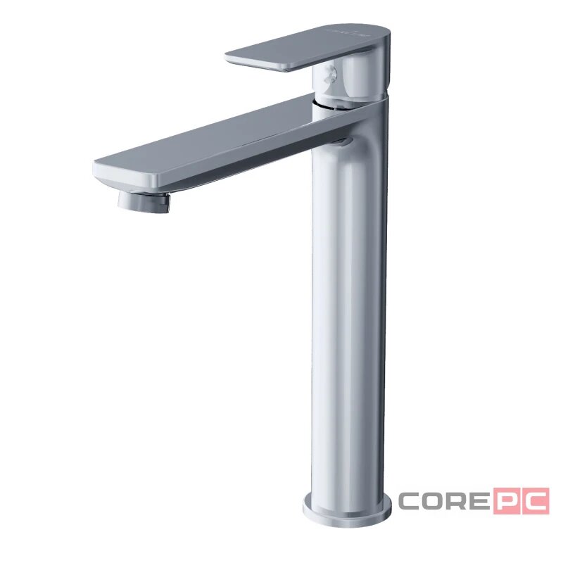 Смеситель для раковины MIXLINE МЛ26-042/ML26-042, рычажное управление, цвет хром