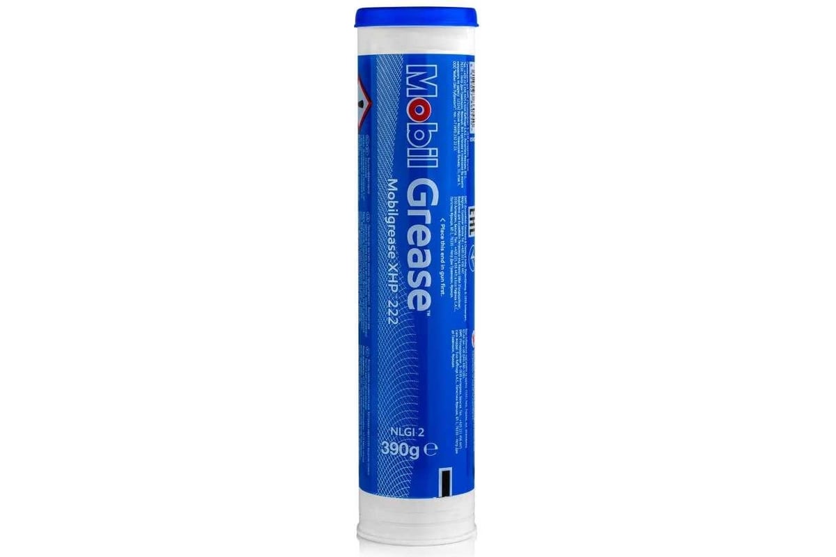 Смазка пластичная Mobilgrease XHP 222, 0.39кг Mobil 153552