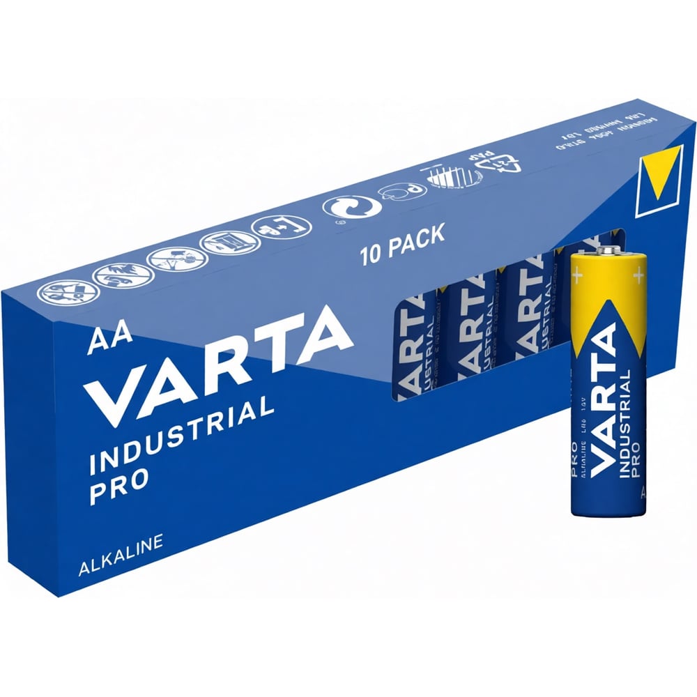 Элемент питания промышленный Varta Industrial PRO LR06/AA DP10 RPL00161