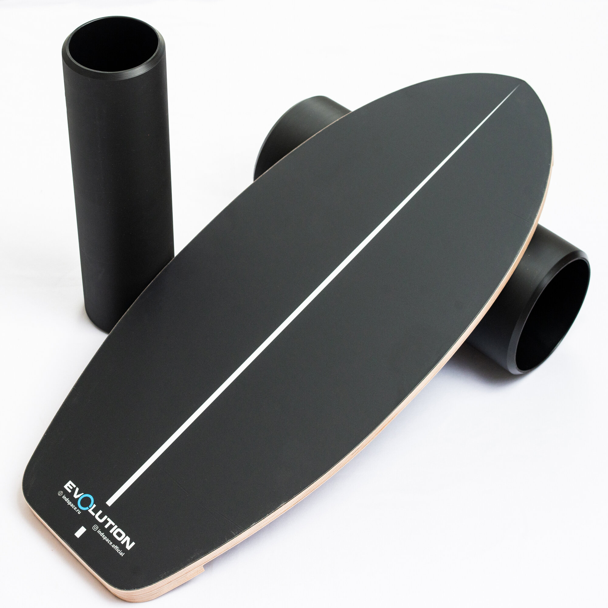Балансборд EvolutionONE BLACK SERF + 2 ролика