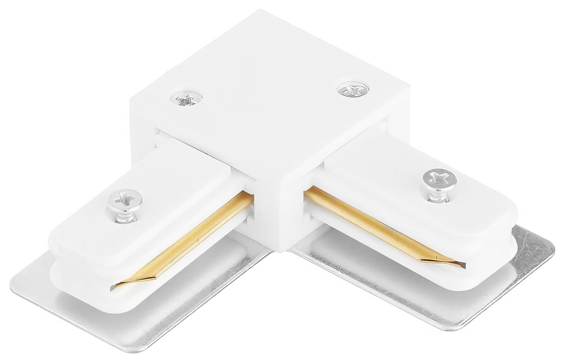 Коннектор для трековых систем угловой Arte Lamp Track белый (A120233L)