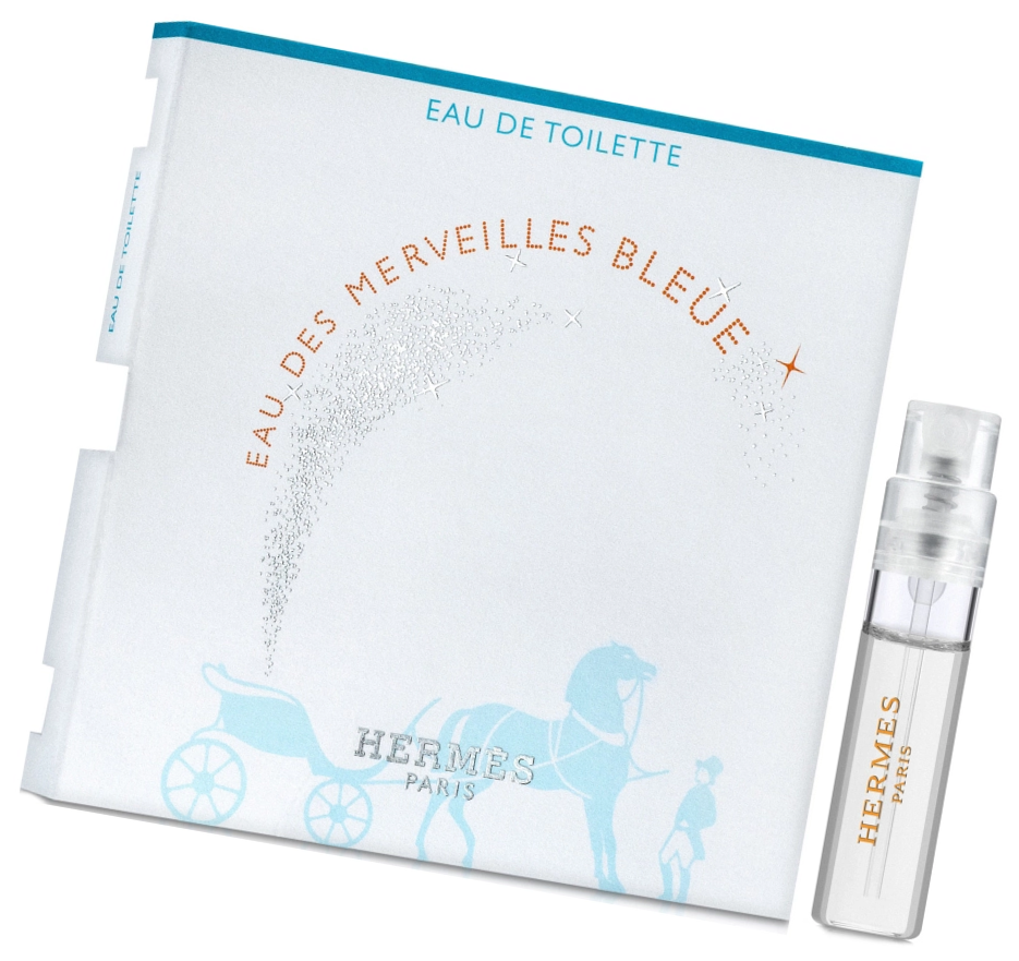 Туалетная вода Hermes Eau Des Merveilles Bleue пробник 2 / Гермес О Де Мервейлс Блу сэмпл