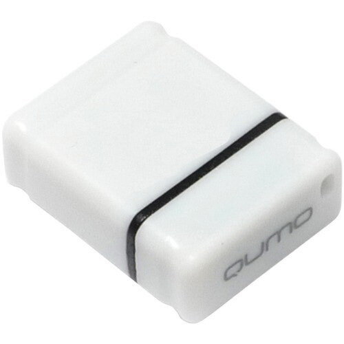 Флеш карта QUMO 32GB Nano White