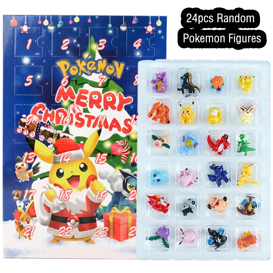 Набор фигурки Pokemon Bandai 24 шт. ПВХ B