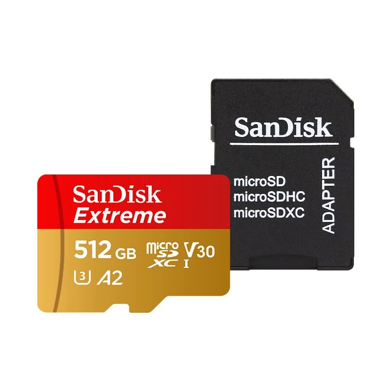 SanDisk Extreme microSDXC 512GB A2