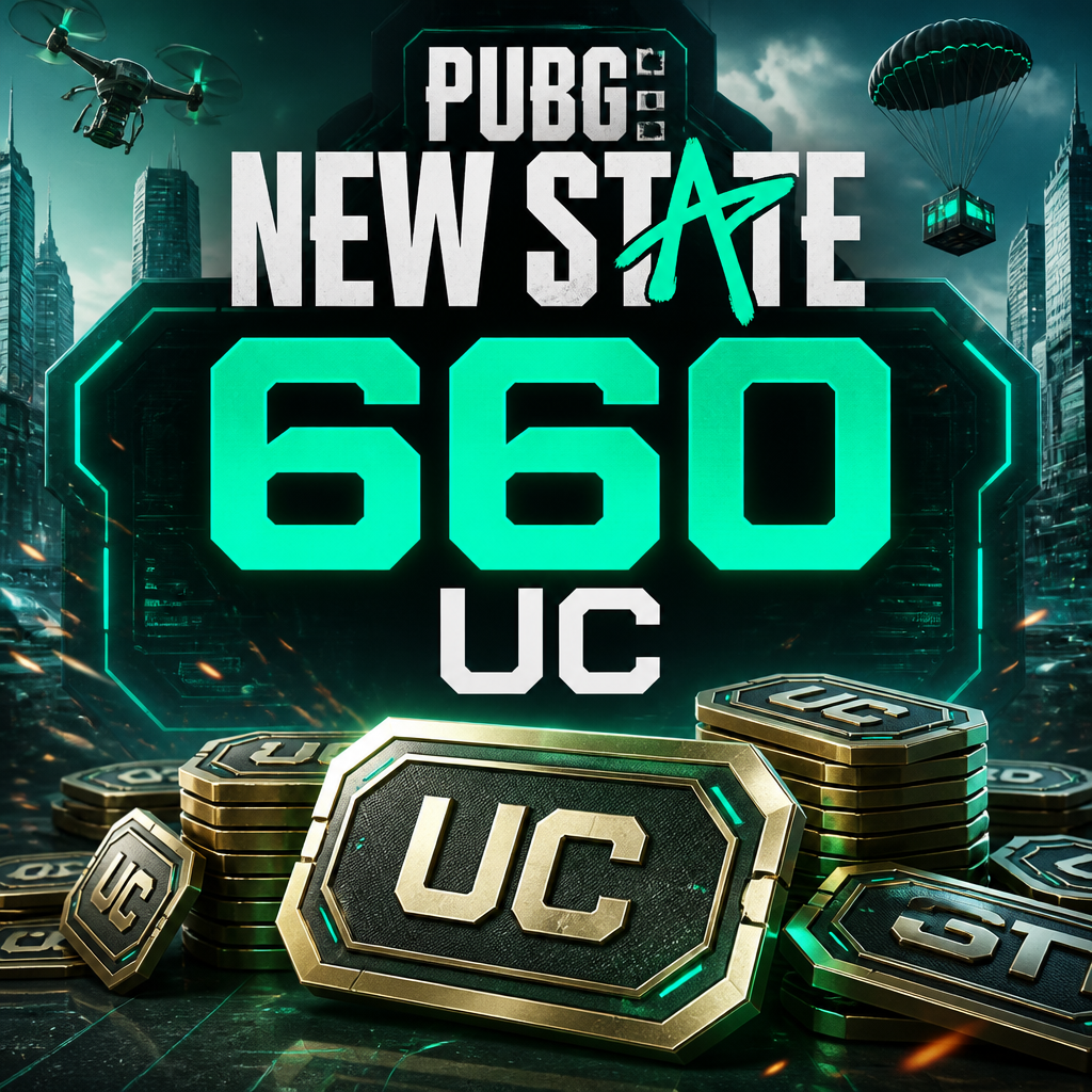 PUBG Mobile — 660 UC / пополнение игровой валюты / код / WW