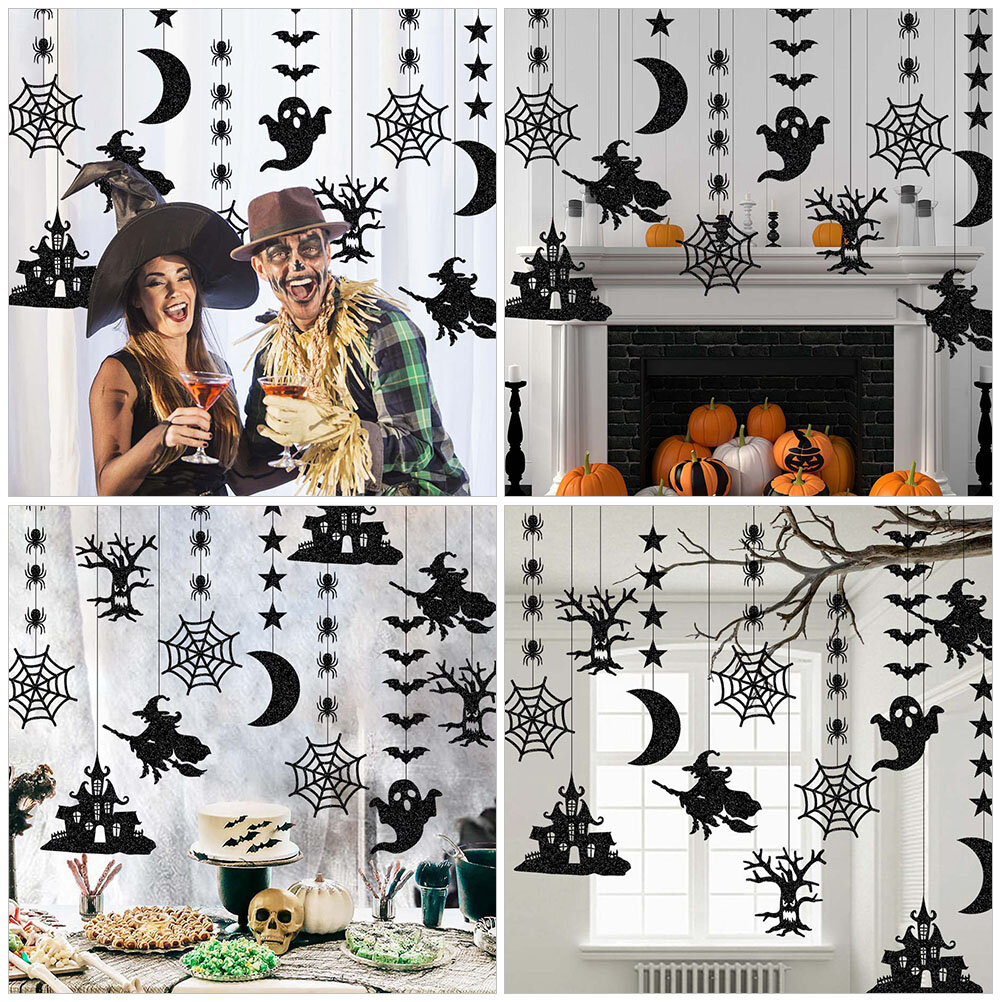 6 Штук Halloween Пendants Для Украсления Стен И Фотосессий С Элементами Halloween 24.5X22Cm