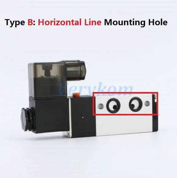 Verykom Пневматические клапаны 4M210-08 AC24V, Type B