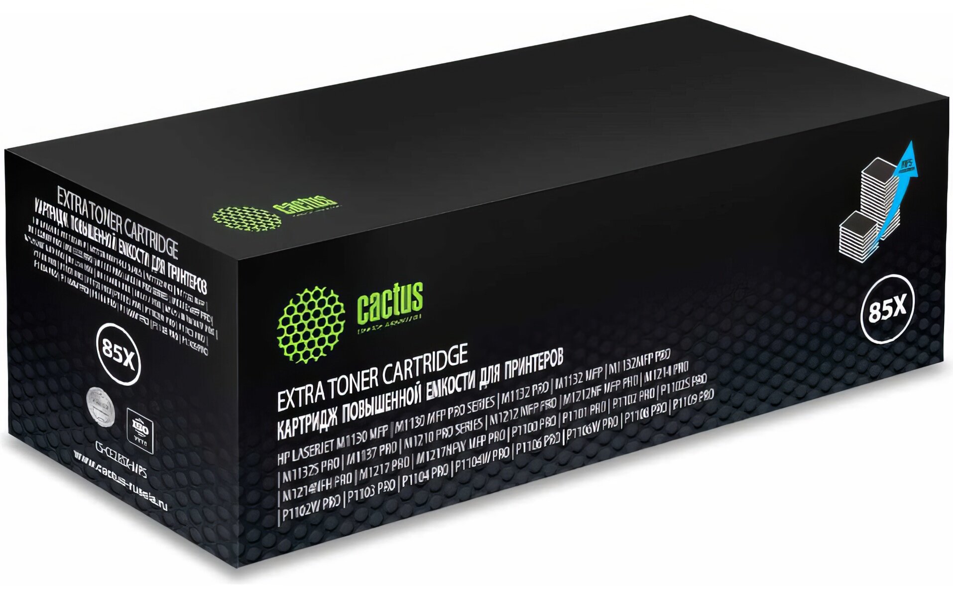 Лазерный картридж CS-CE285X-MPS ce285x черный, 3000 страниц, для hp lj m1130 mfp/ m1132mfp pro/p1 Cactus 1129897