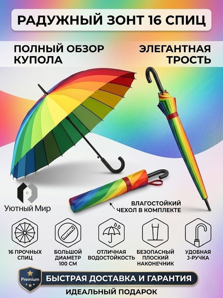 Зонт-трость