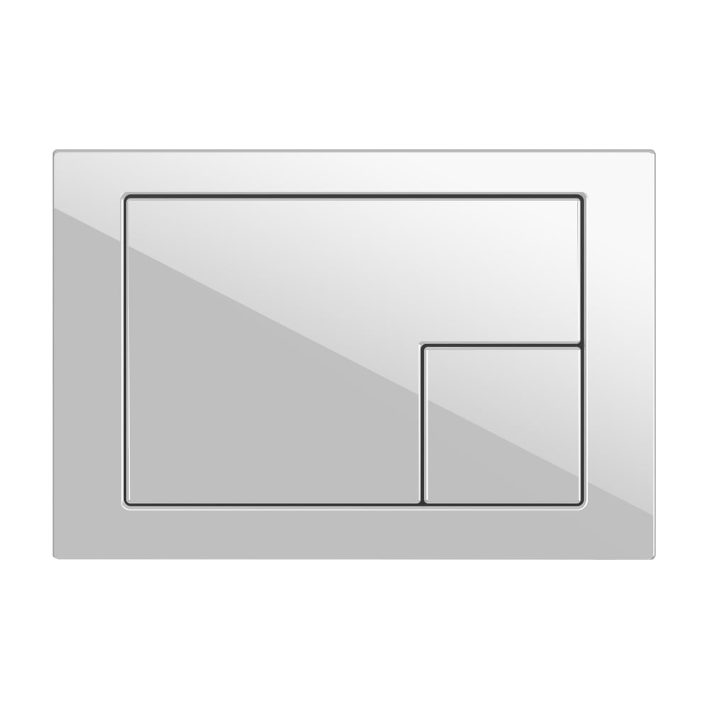 Кнопка Cersanit CORNER для LINK PRO/VECTOR/LINK/HI-TEC пластик, белый 64077